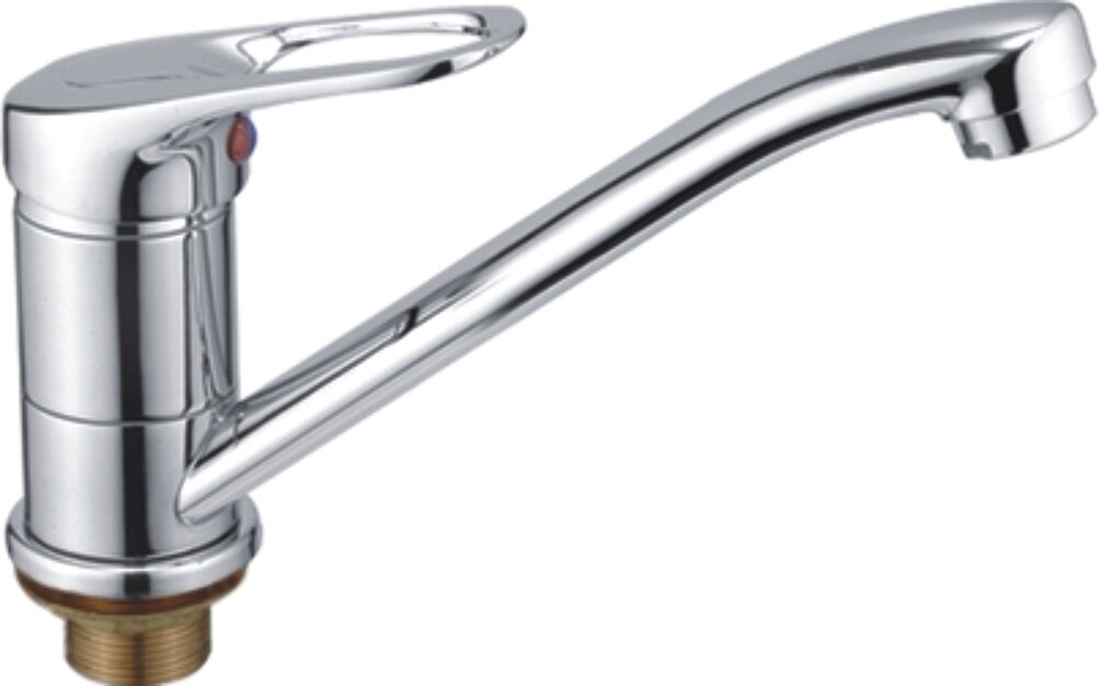 Смеситель для раковины Haiba HB4537-2 с гайкой, хром