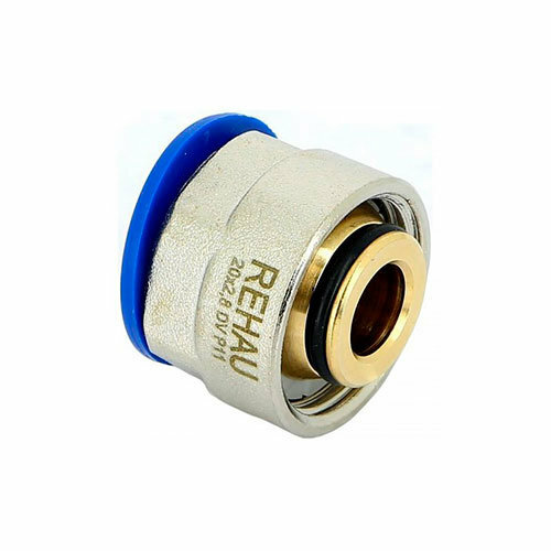 Резьбозажимное соединение (евроконус) Rehau Rautitan flex/pink 16 мм * 2,2 G3/4 ( комплект - 2шт )