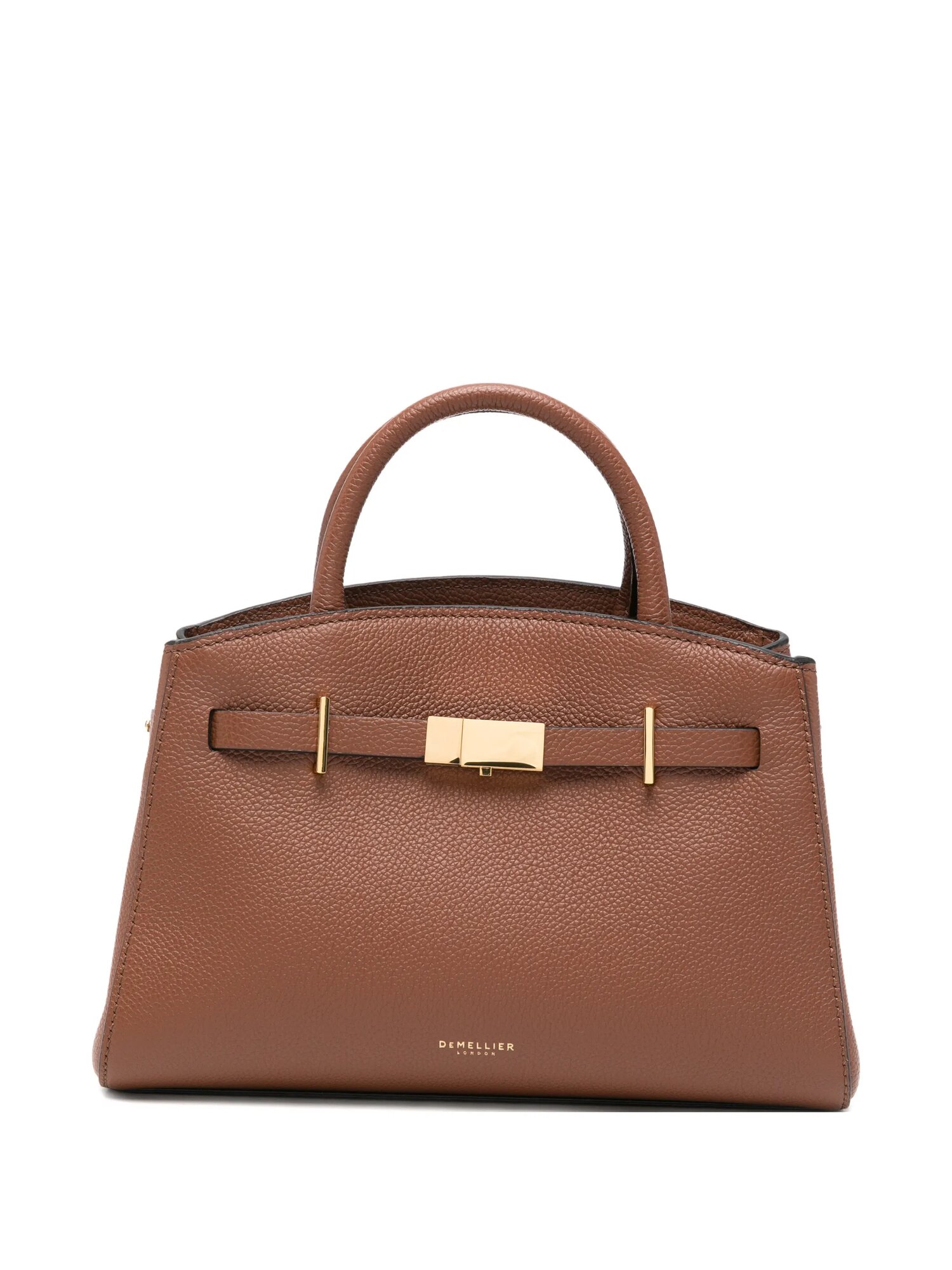 Сумка Small Hudson grained-leather tote bag