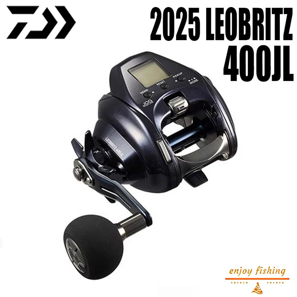 DAIWA 2025 LEOBRITZ 400JL Под левую руку электрическая рыболовная катушка для морской и пресной рыбалки