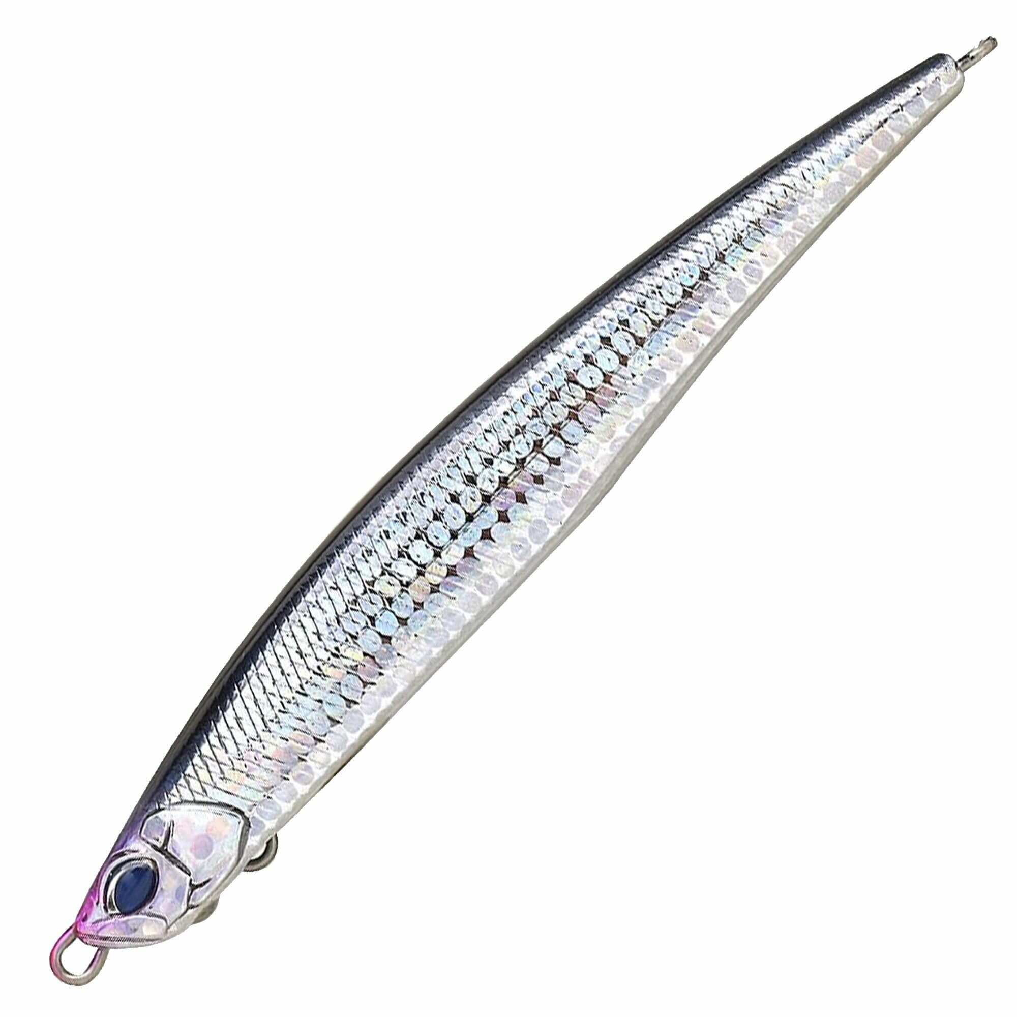 Воблер DUO Press Bait 125HD #CQA0122 Black Back GB, тонущий, 43 г.