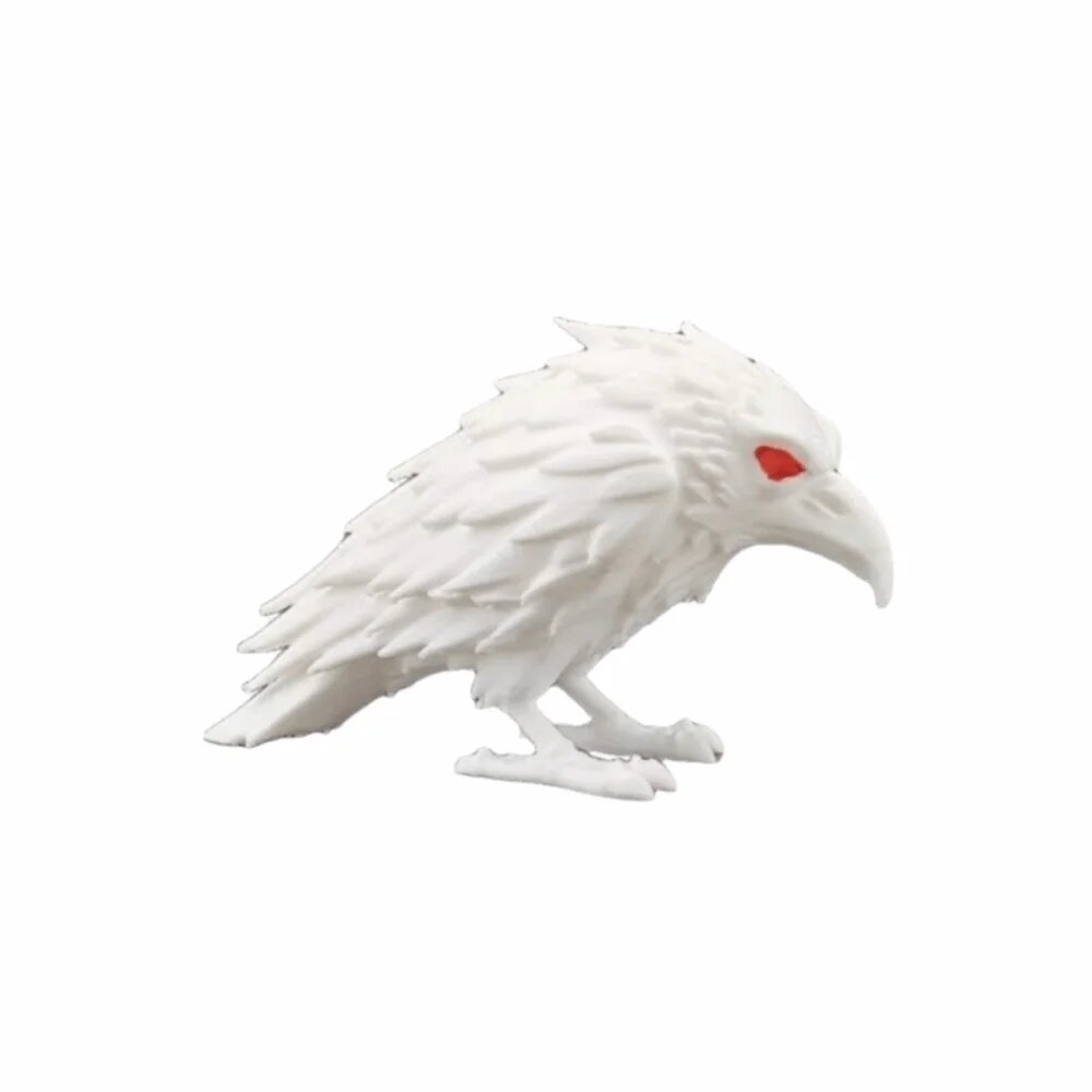 3D-печать Статуэтка ворона PLA Белый, White