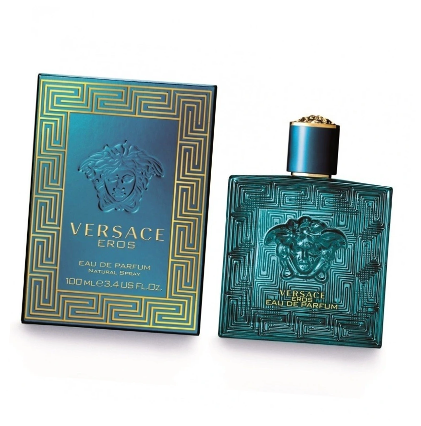 Мужская вода парфюмерная Versace Eros Eau De Parfum 100 мл / Версаче Эрос