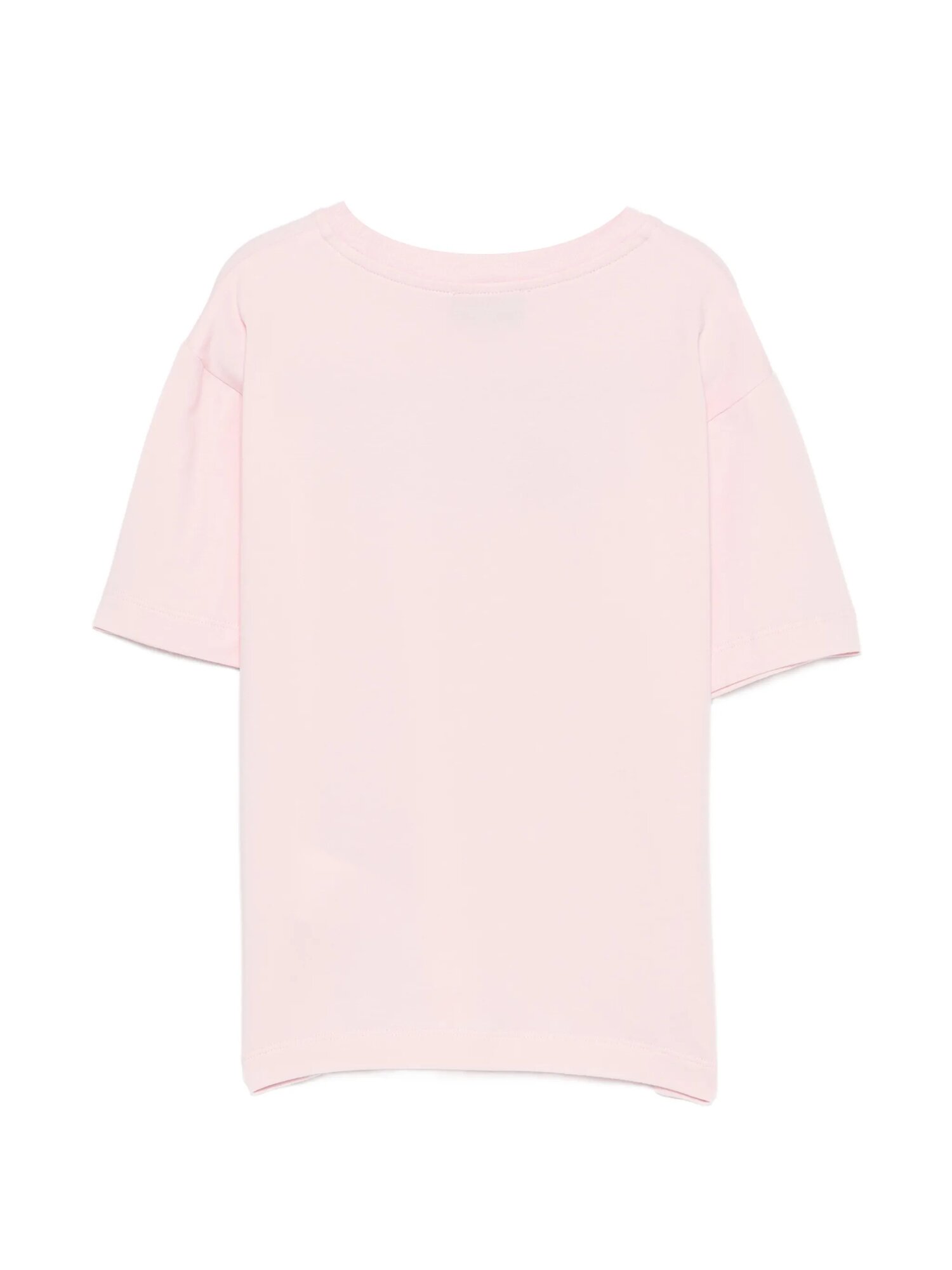 Футболка MOSCHINO Logo-print T-shirt, размер 116, coral pink — фото 1