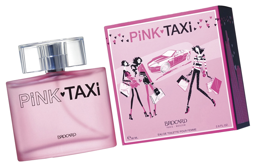 Туалетная вода Brocard Pink Taxi для женщин 90 мл - Брокард Пинк Такси