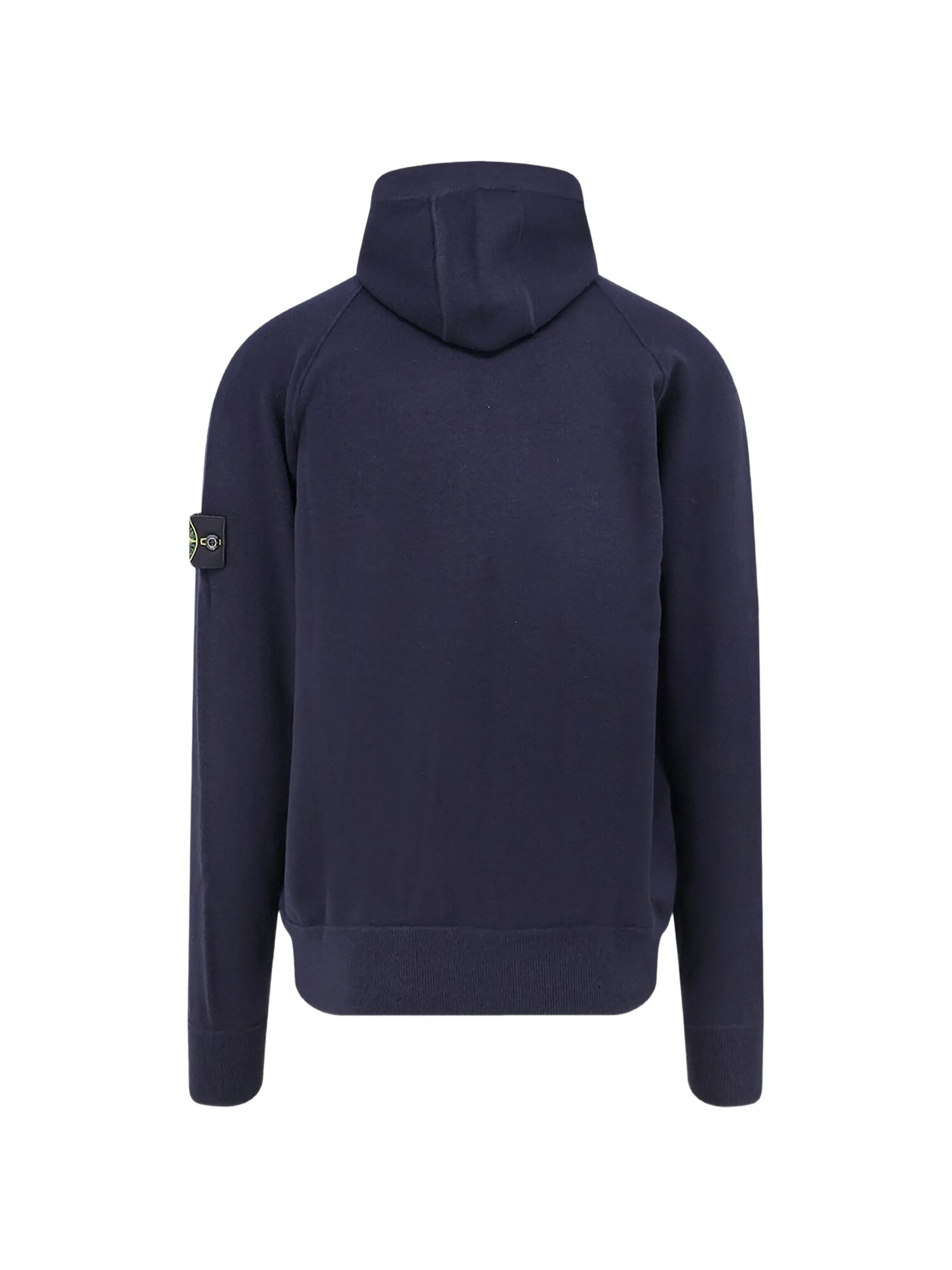 Худи Stone Island Logo-patch zip-up hoodie, размер S — фото 1