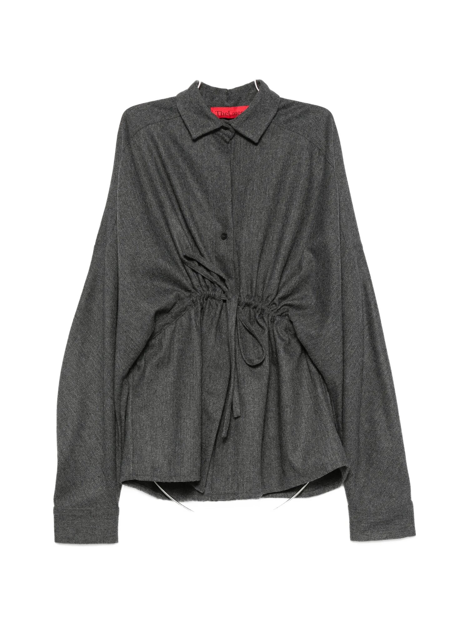 Рубашка E-Dalida drawstring-waist shirt