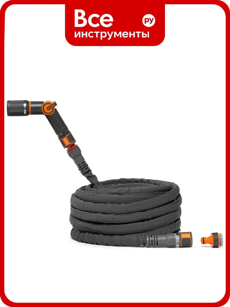 Шланг для полива DAEWOO TitanFlex 25 м с набором для полива DWH 9224