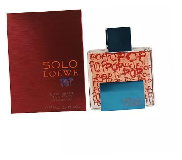 Мужская туалетная вода Лоеве Соло Лоеве Поп 75 мл - Loewe Solo Loewe Pop свежий парфюм