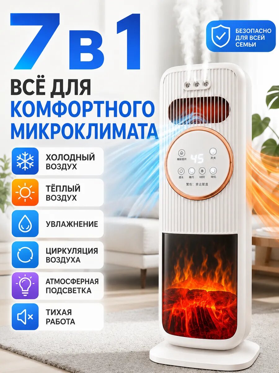 Напольный кондиционер для дома с обогревом