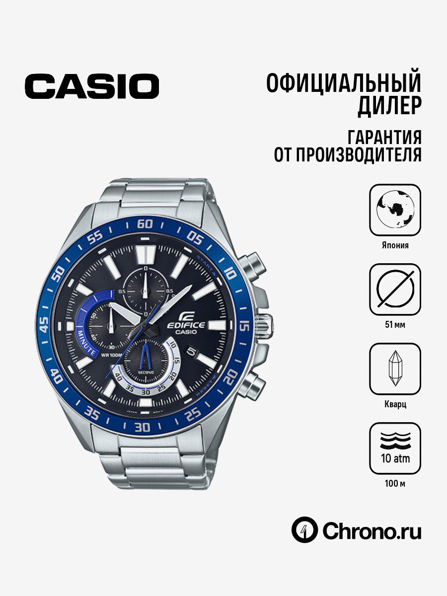 CASIO Edifice, черный