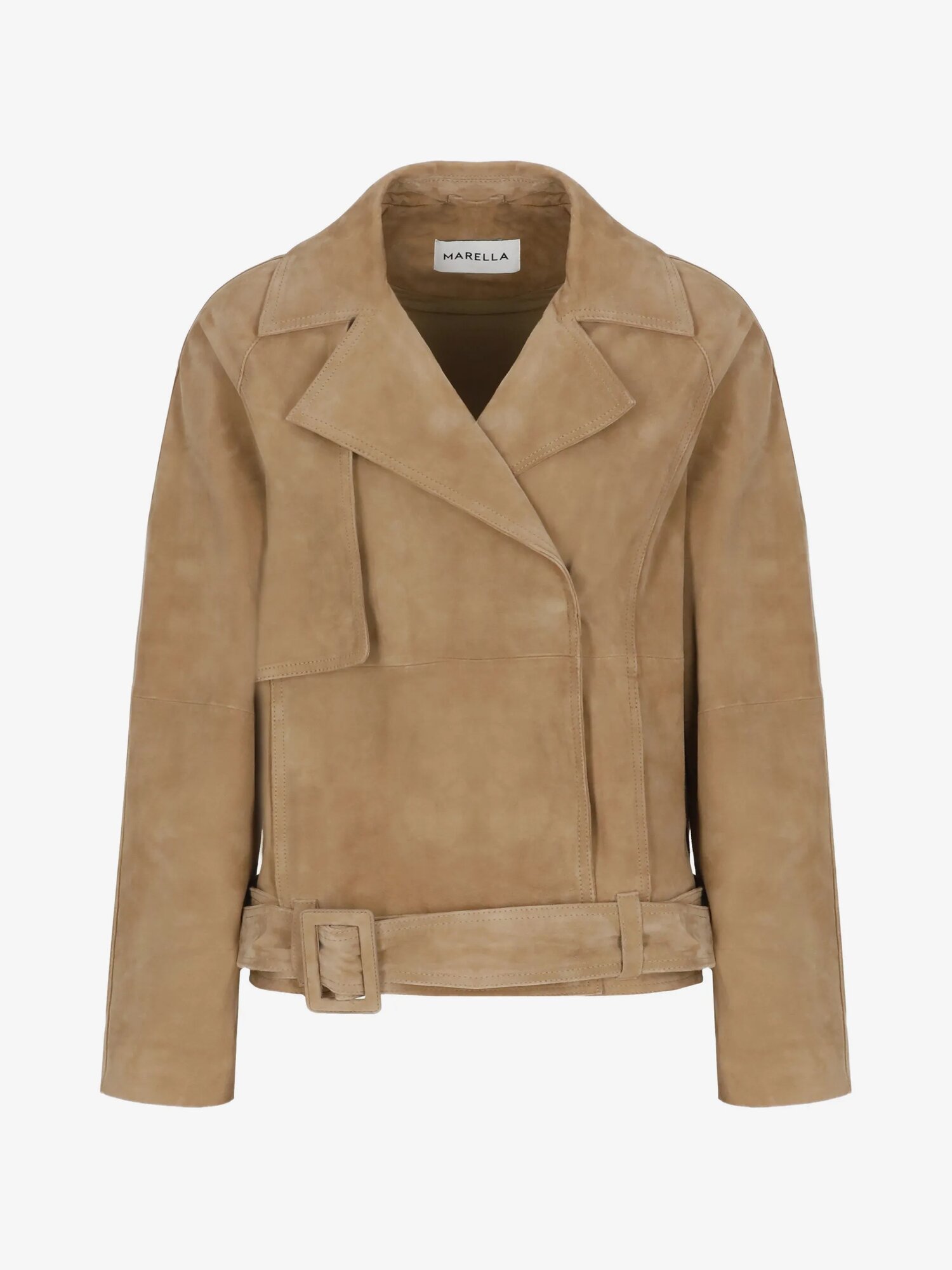 Куртка Belted suede jacket