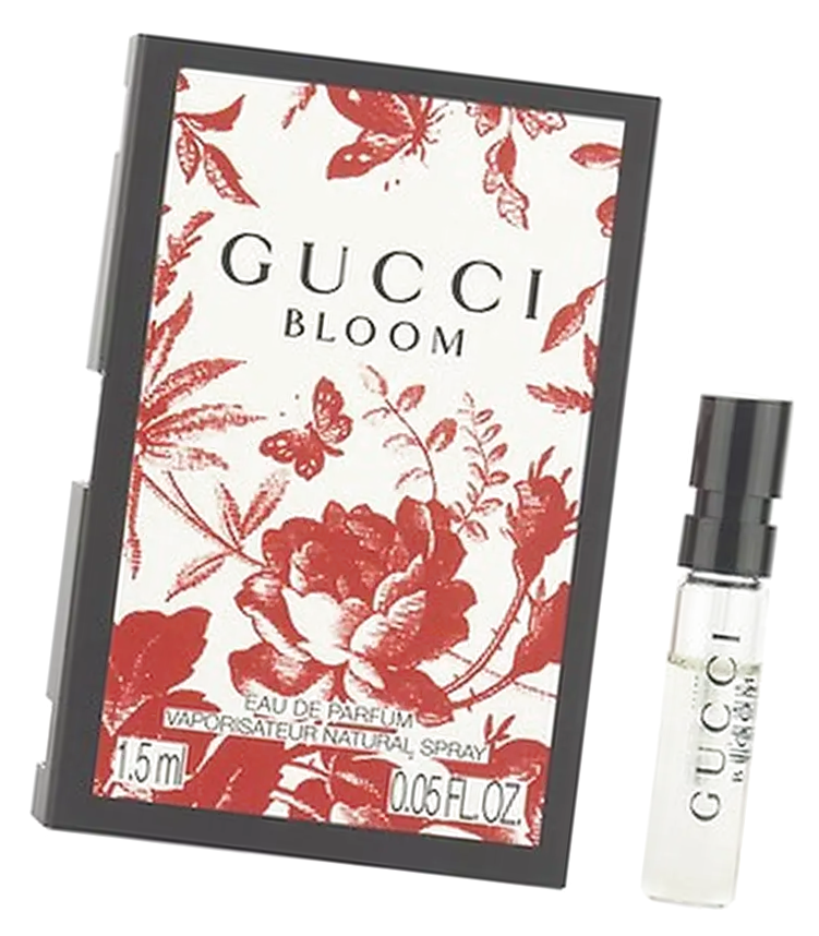 Парфюмерная вода для женщин Гуччи Блум 1.5 мл миниатюра - Gucci Bloom нежный аромат