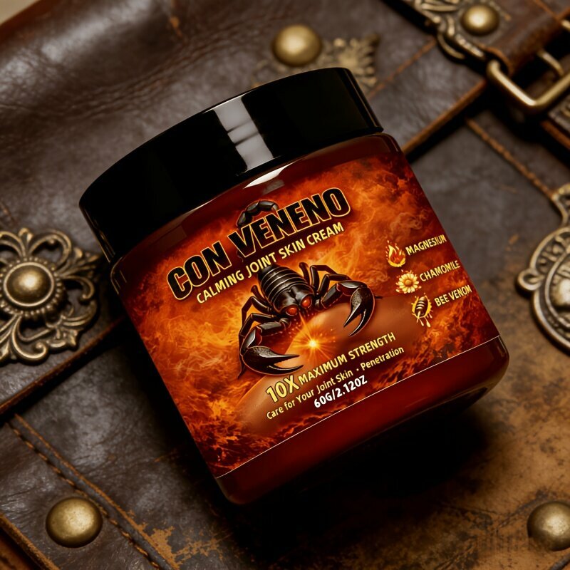 Крем для суставов и кожи с пчелиным ядом Premium Black Golden, с витамином E, увлажняющий, для коленей, рук, спины, поясницы, шеи и всего тела, подходит для всех типов кожи