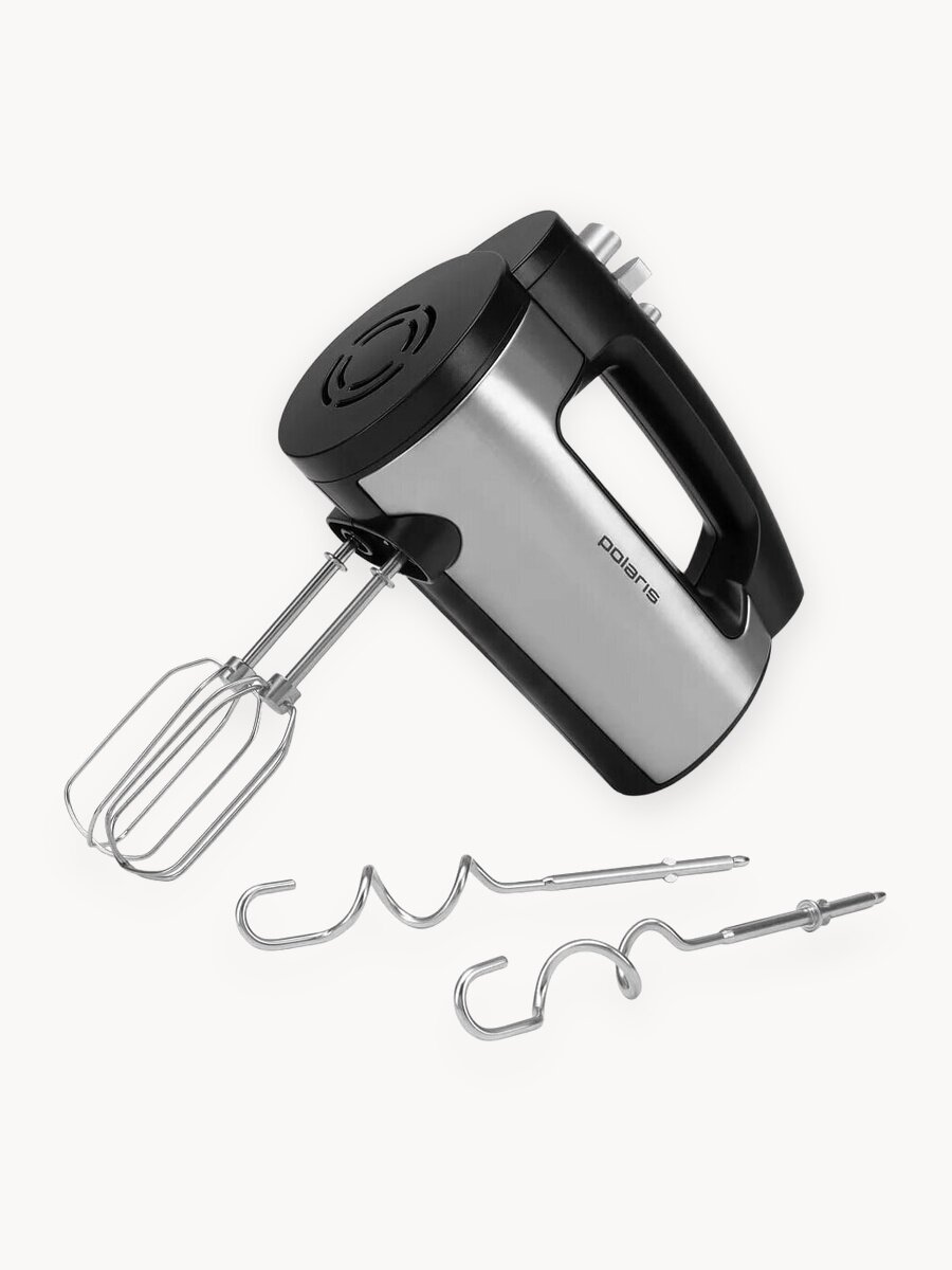 Миксер Polaris PHM 5009A, мощность 500 Вт, 6 скоростей, турбо