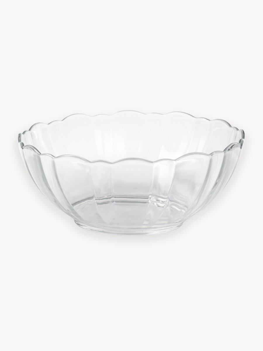 Салатник стеклянный Luminarc ARCADE 18 см, 1 л, прозрачный, 1 шт