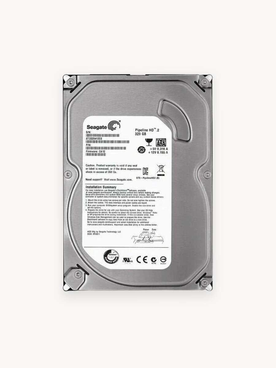 Жесткий диск Seagate ST3500312CS, 500ГБ, 8МБ, для игрового ПК, серый металлик