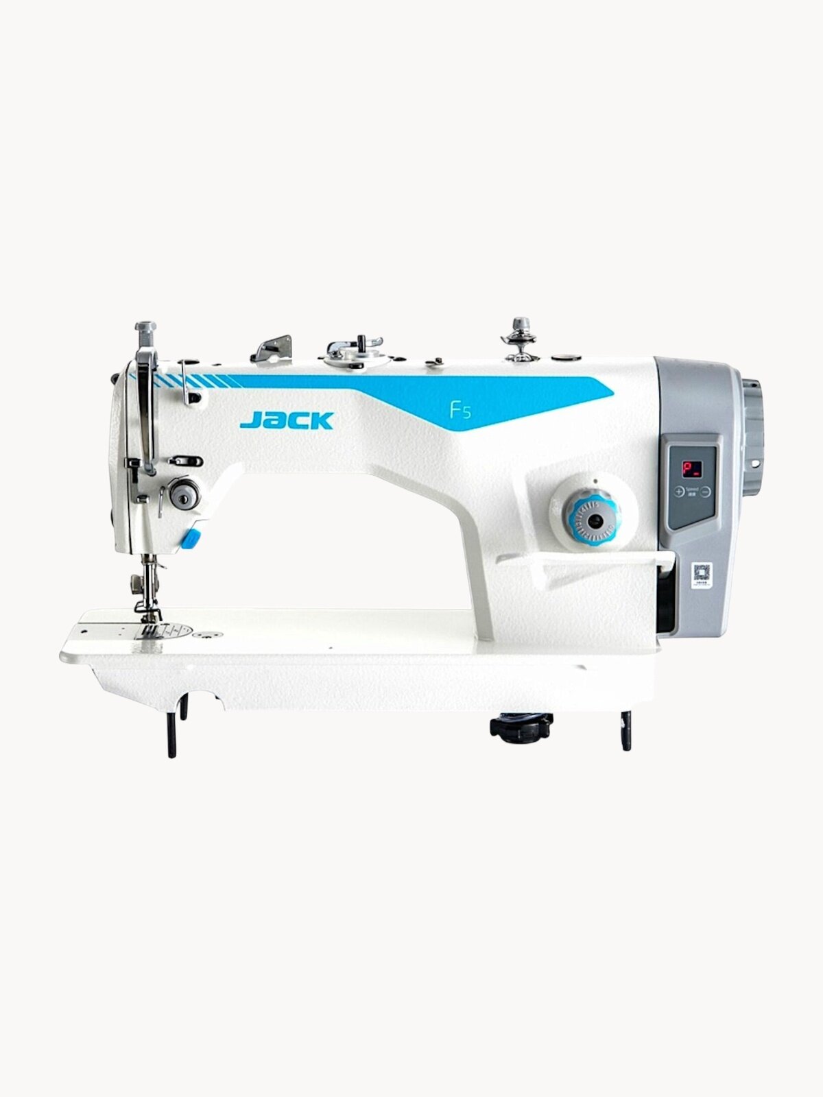 JACK F6-HL-7 промышленная швейная машина/ увеличенный челнок (комплект со столом)