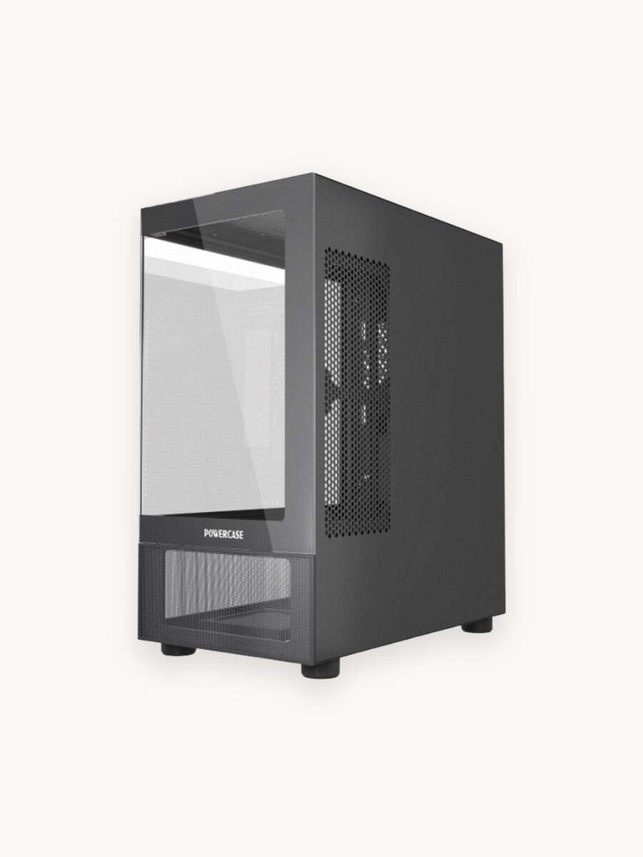 Корпус Powercase Vision Micro M2, чёрный (CVMBM2-L0)