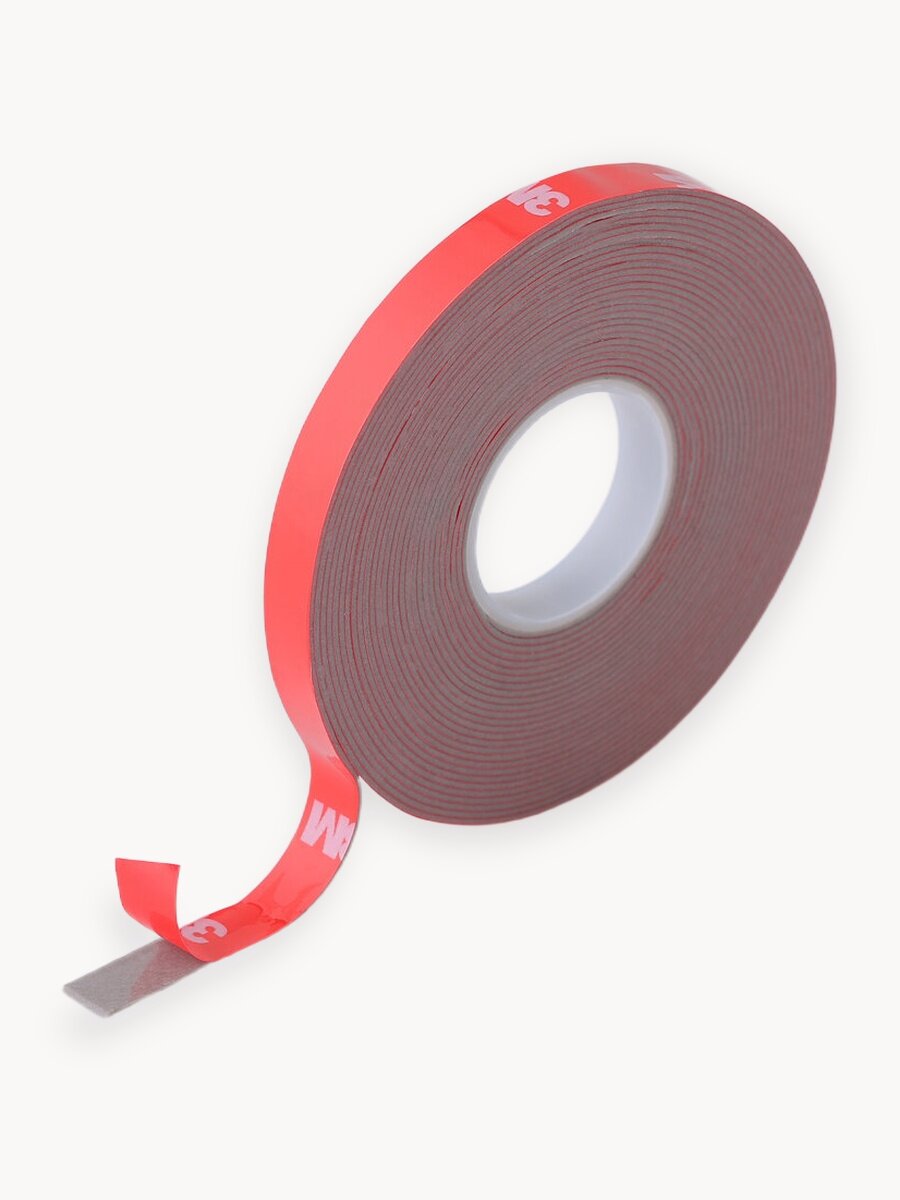 Двухсторонний скотч 3M Серый Ширина 8мм