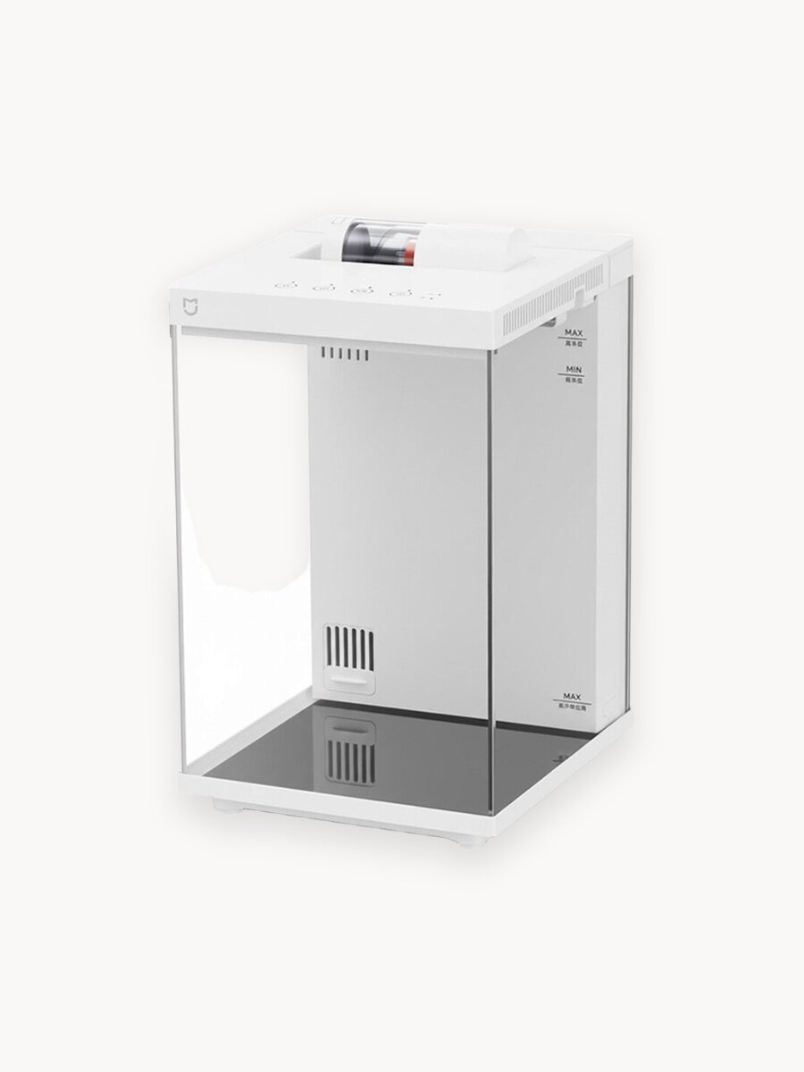 Умный аквариум Xiaomi Mijia MYG200 для рыб, 10 л, панель управления через приложение, подсветка