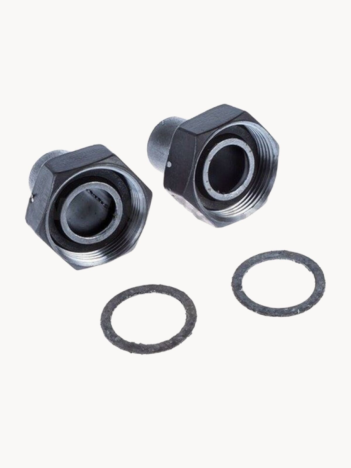 Присоединители (комплект адаптеров гайка Ду-32 штуцер Ду-20) для счетчиков газа