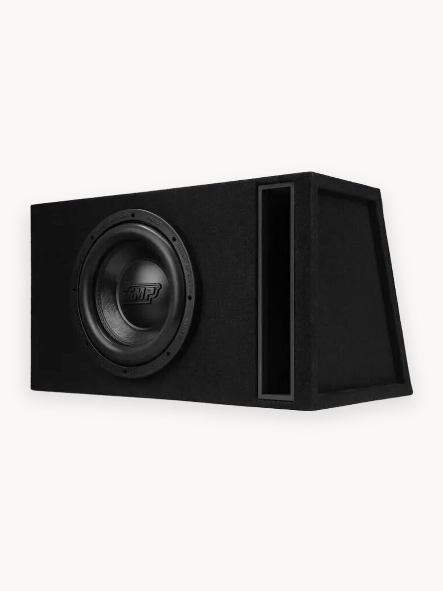 Корпусной сабвуфер AMP MASS 300 10D2 с усилителем, без проводов