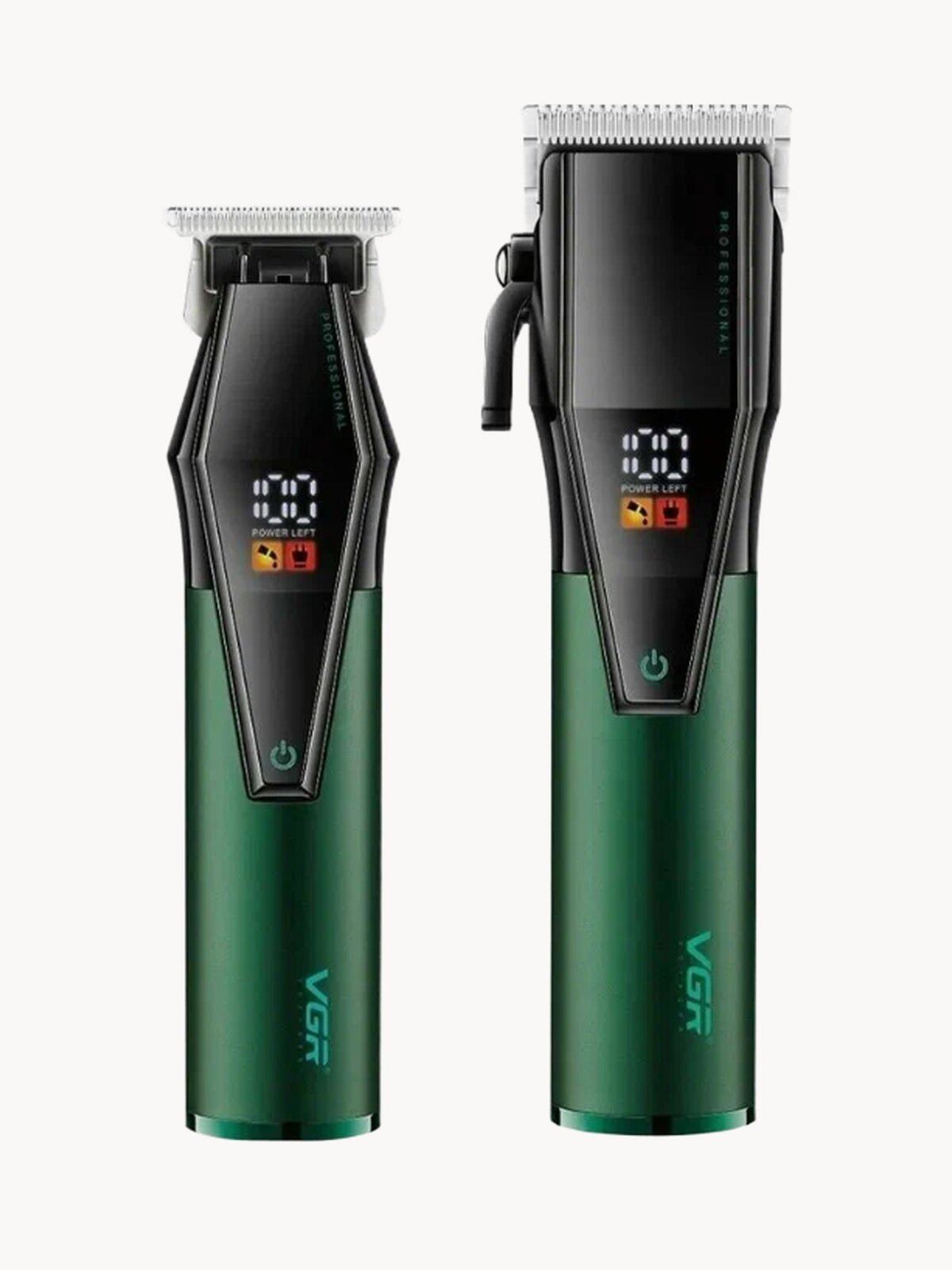 Набор для стрижки волос VGR V677, черный, 2 в 1