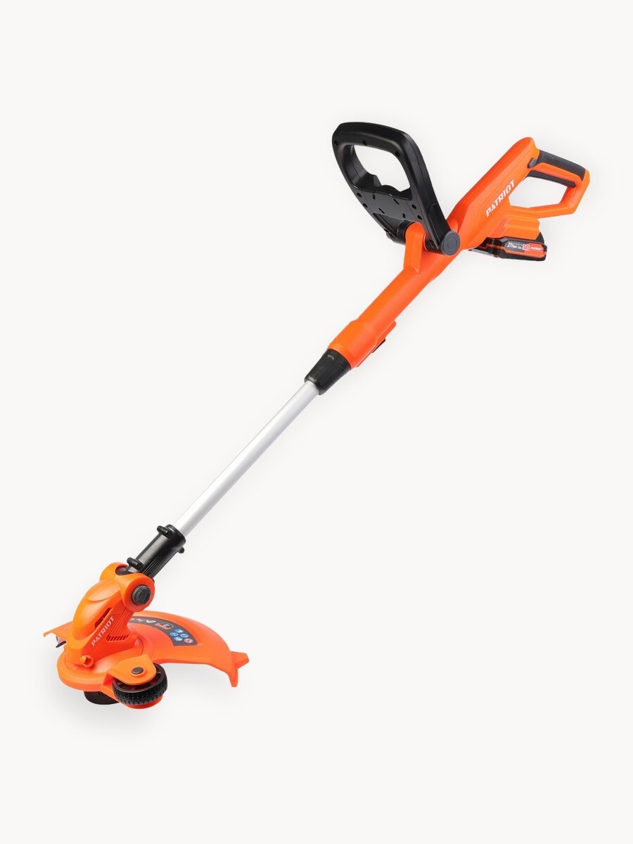 Триммер аккумуляторный садовый PATRIOT PT 238, 21В, ширина скашивания 30см