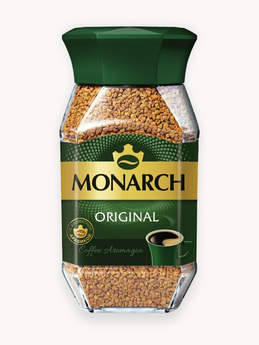 Кофе Monarch Original, сублимированный, с ароматно арабикой, 47,5 гр