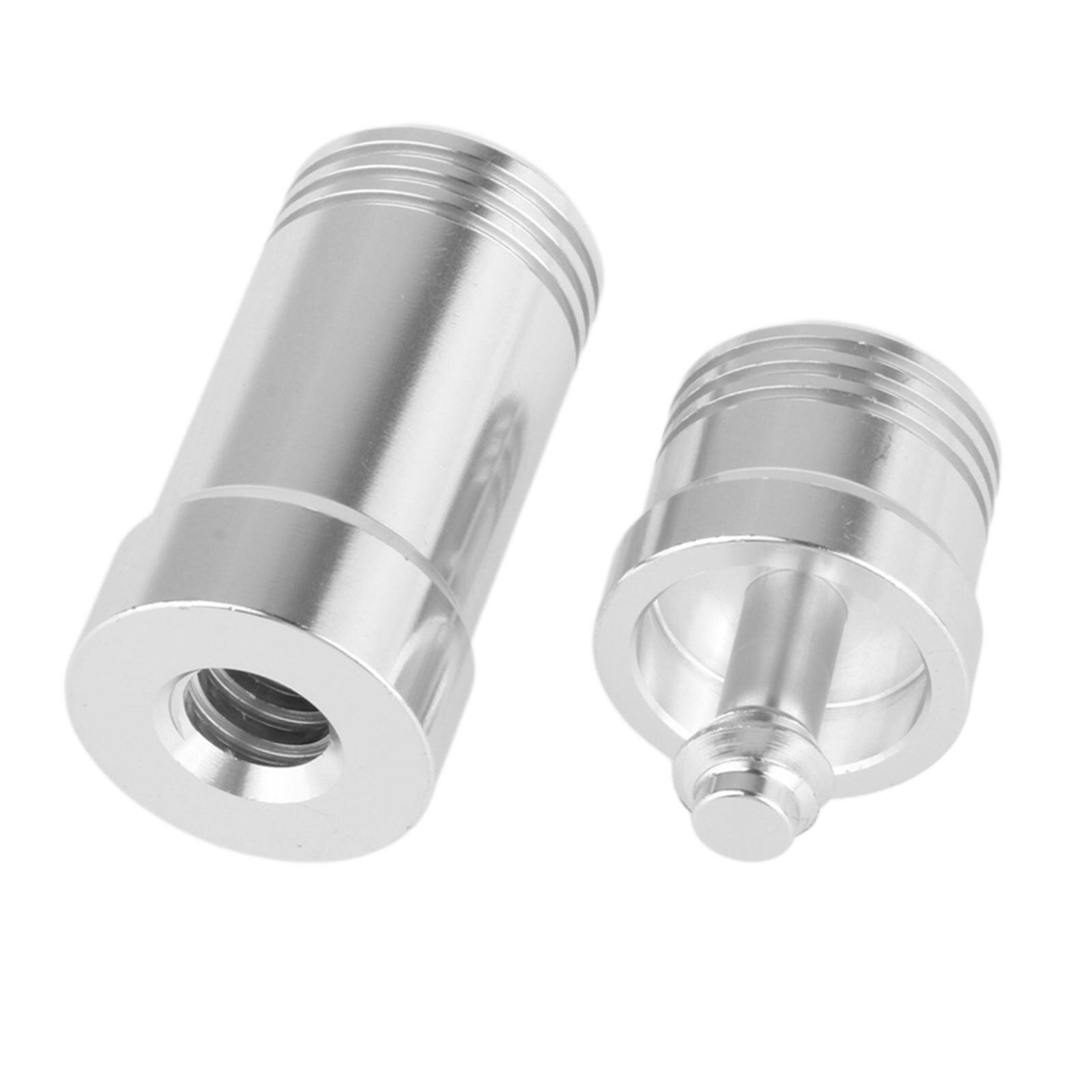 Защитный колпачок для соединения бильярдного кия 3/8 x 10, 1 комплект. Защитный колпачок для соединительного штифта, серебристый.