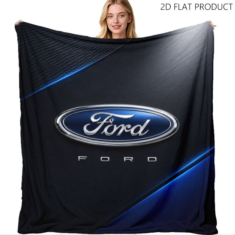 Ford плед из флиса с кашемиром