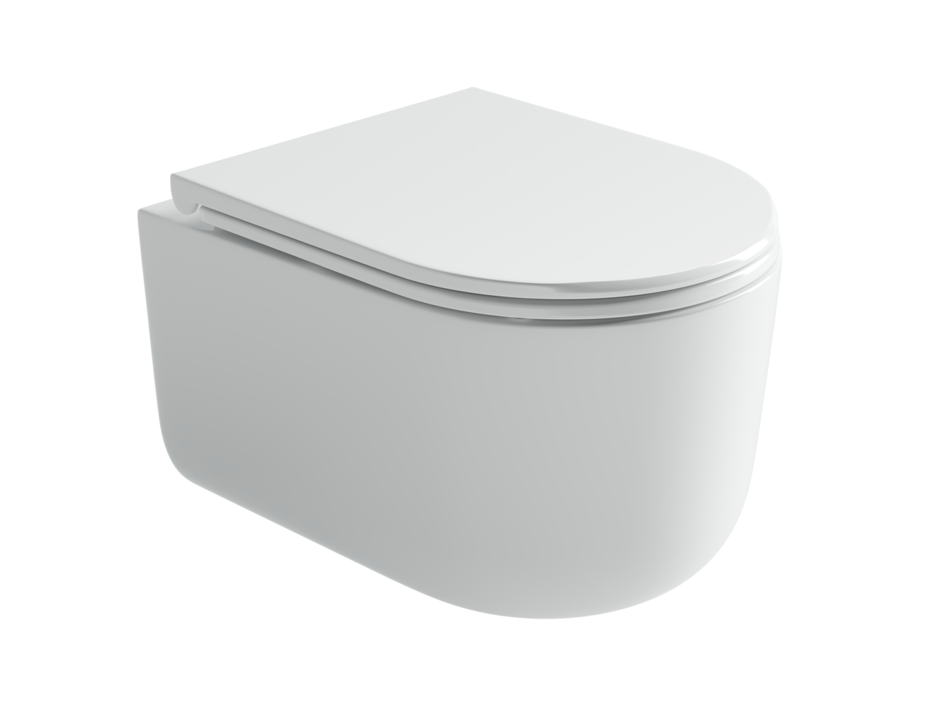 Унитаз подвесной Ceramicanova Ульма / Ulma CN4006T 49x38x36 смыв Торнадо, белый