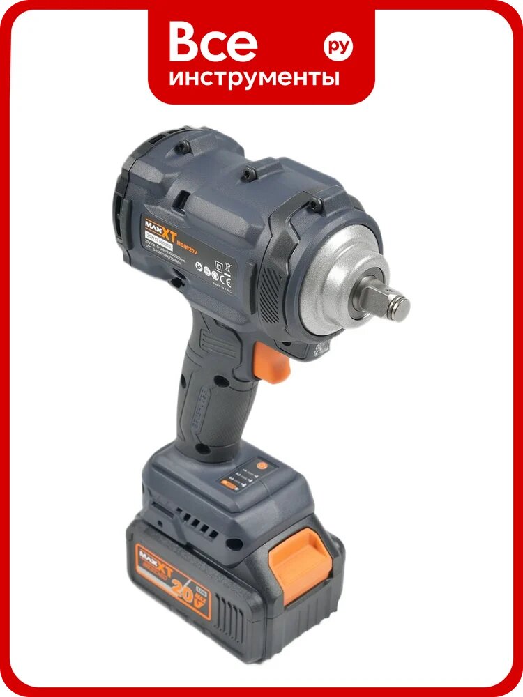Аккумуляторный ударный гайковерт MAXXT 2 АКБ (20V/5.2Ah) MDIW20VX2P