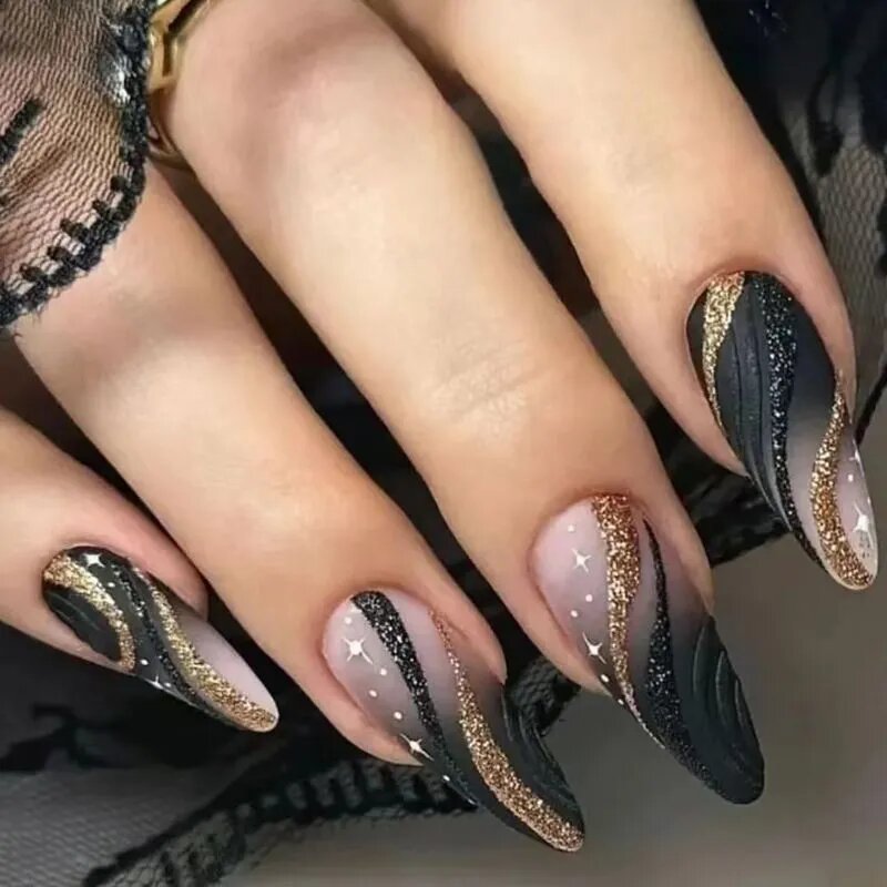 Накладные ногти( 24 типсы + клей )