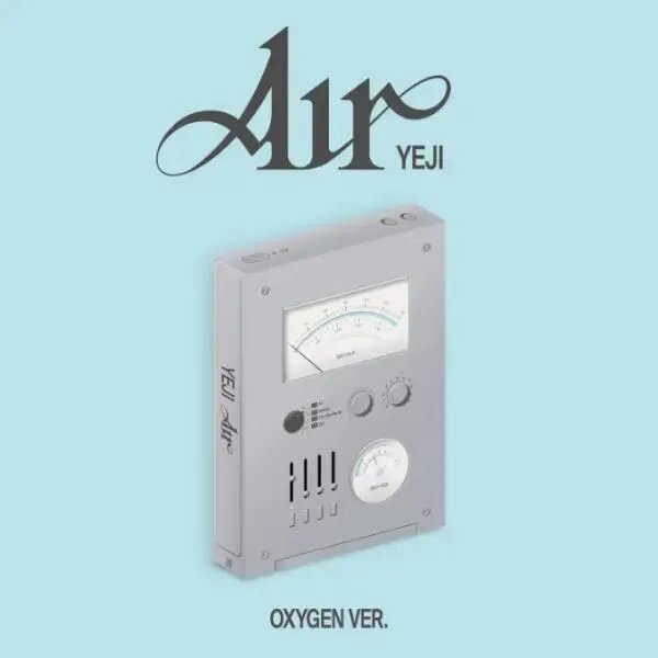 Альбом YEJI (ITZY) - AIR OXYGEN. (2025) CD Фотокнига Брелок Фотокарточки