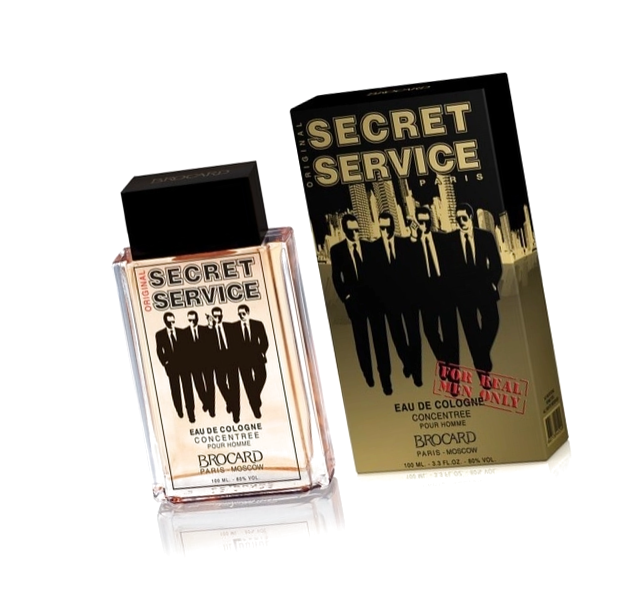 Одеколон Brocard Secret Service для мужчин 100 мл / Секрет Сервис Брокард духи