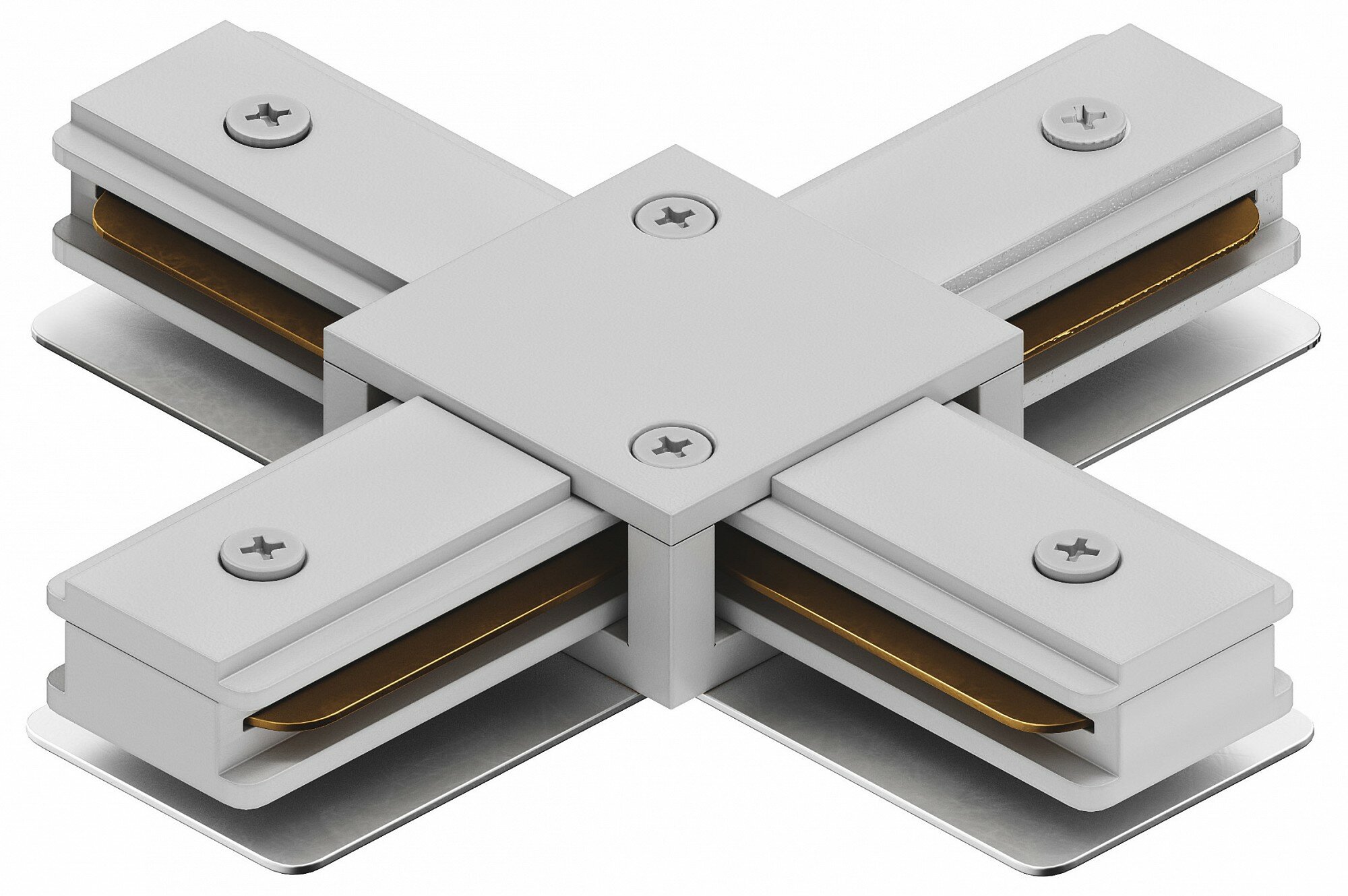 Соединитель X-образный для треков Hesby Lighting Skylite 0032