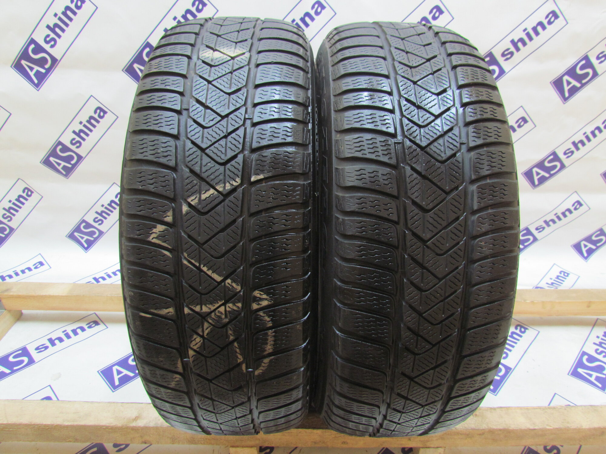 Комплект (2 шт) Pirelli Winter Sottozero 3 225 55 R17 RunFlat зимние БУ шины 10-20% износ , артикул 0015267