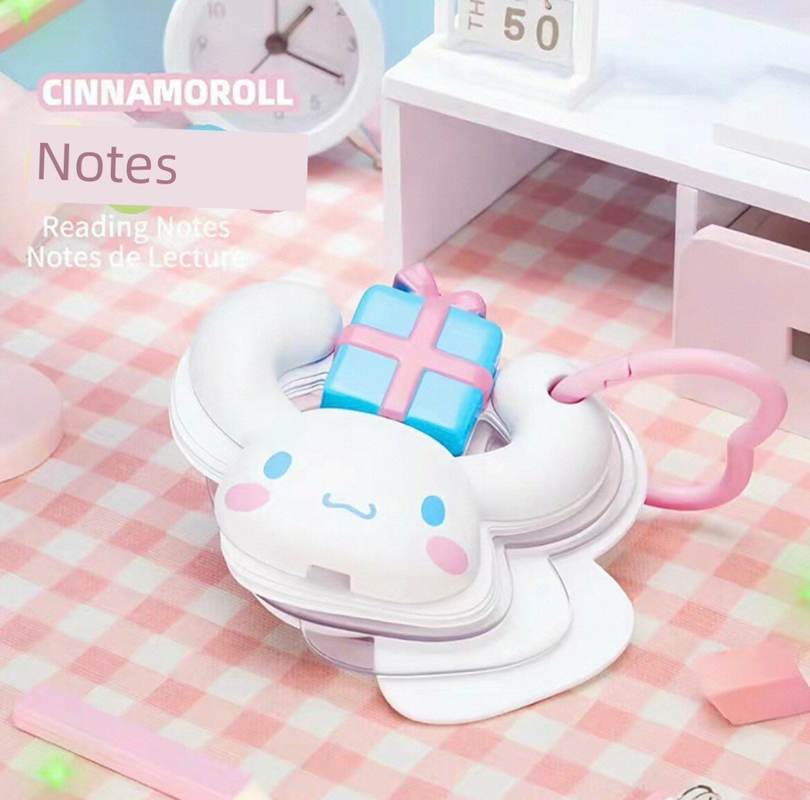 1 шт. Минисо Hello Kitty 50-й юбилей серия записки Нянь Нянь подвеска для сумки брелок подарок для женщин