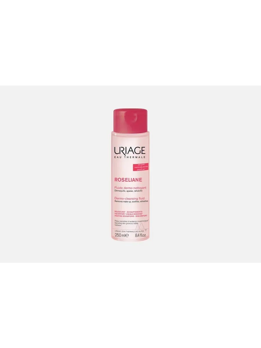 #URIAGE ROSELIANE DERMO – CLEANSING FLUID дермooчищающ 250мл#