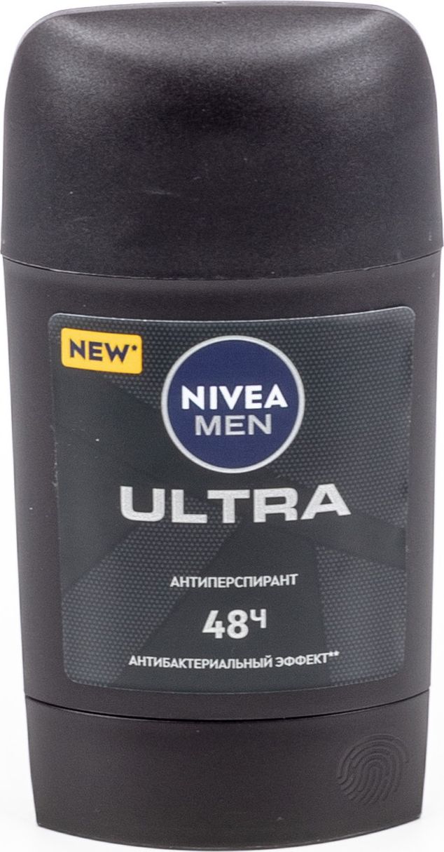 Дезодорант антиперспирант мужской Nivea / Нивея Ultra стик 50мл / защита от пота и запаха