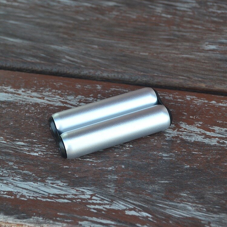 Металлический ролик для снятия стресса Fidget Roller, ручная массажная палочка, игрушка для сенсорной игры, серебристый