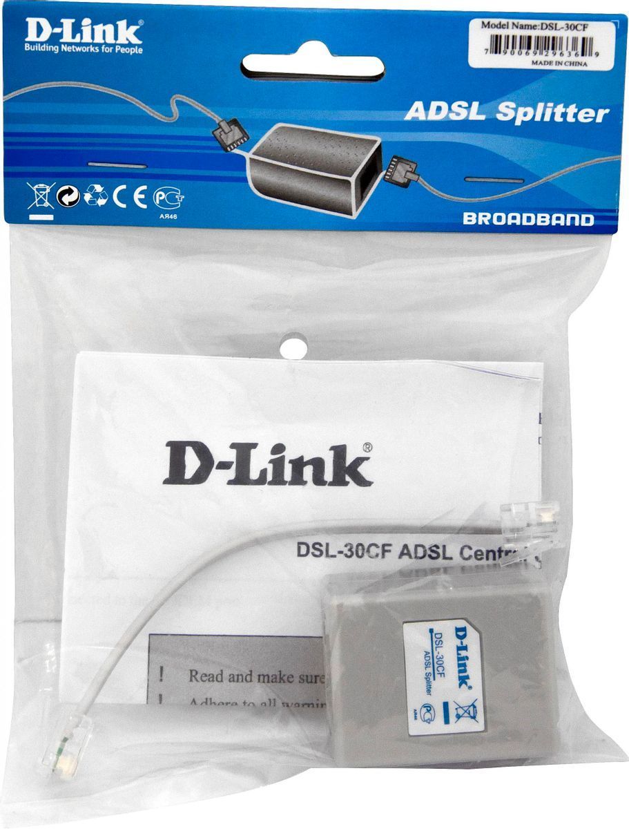 D-Link Сплиттер DSL-30CF/RS