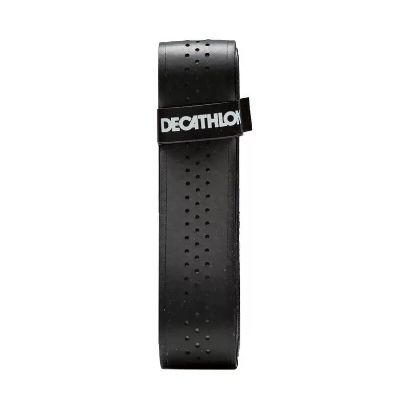 Decathlon Теннисная лента для пота на рукоятку черная 1 шт. для тренировок ракетки