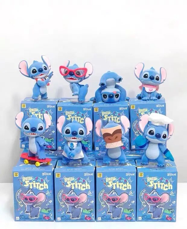 TOP TOY Disney: Стич сюрприз Собирайте кукольные украшения вверх ногами и крутите ягодицами