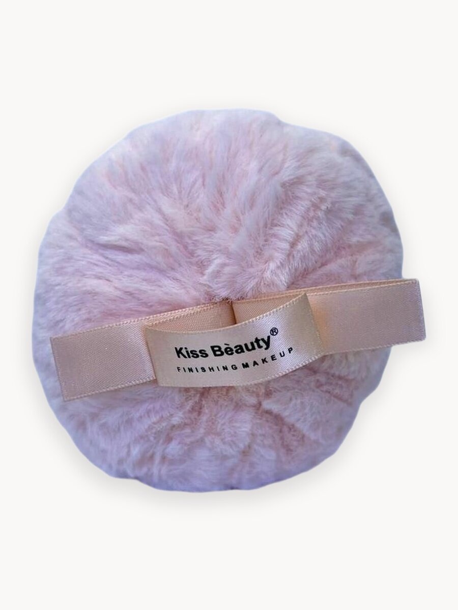 Хайлайтер, пуховка для лица и тела с блеском, сухая, рассыпчатая