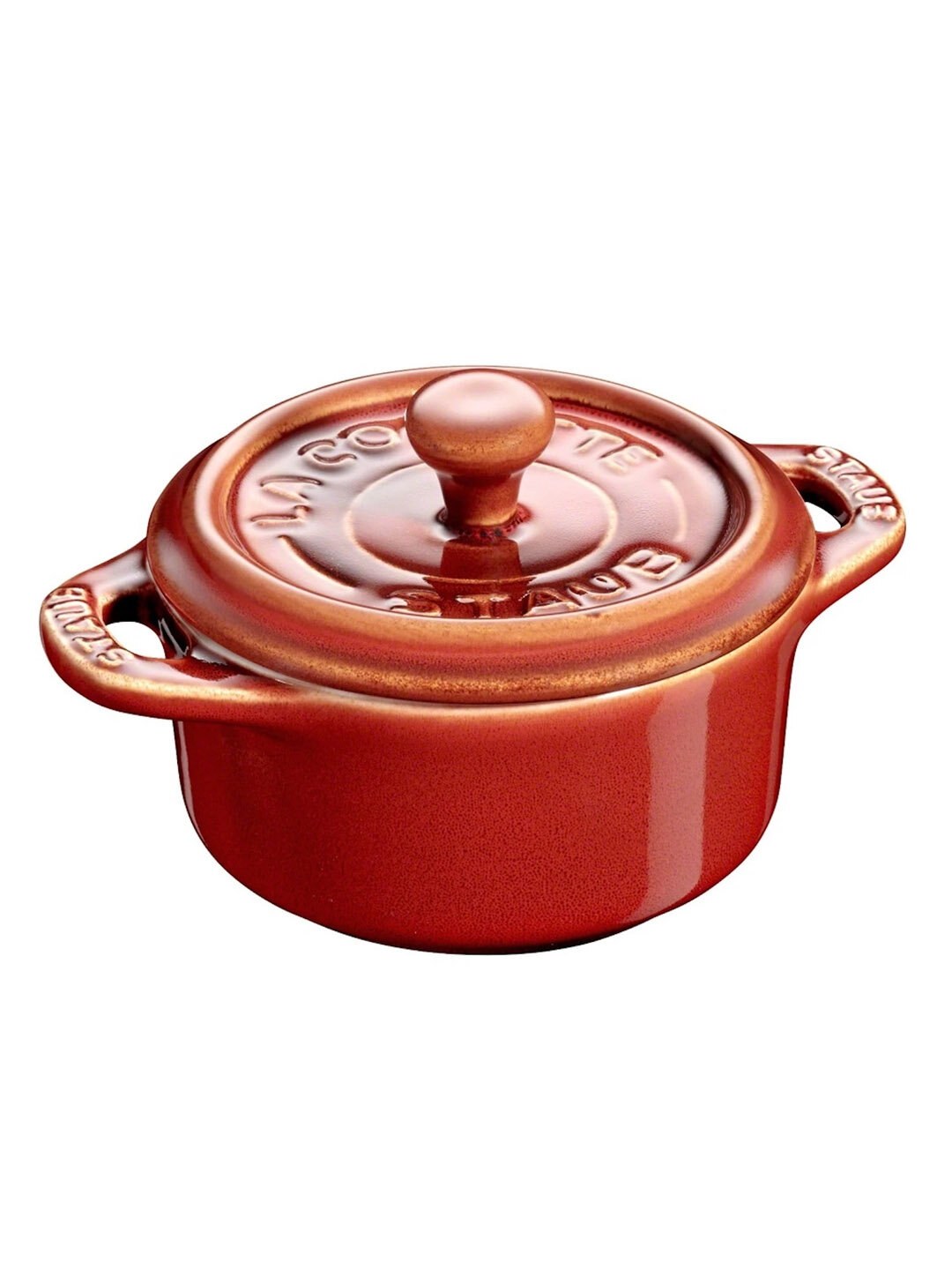 Мини-кокот керамический Staub La Cocotte 200 мл, 10 см, античный медный