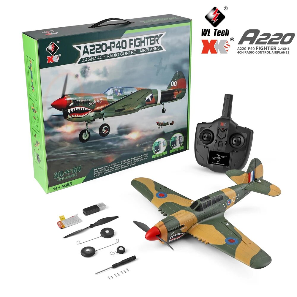WLtoys A220 Радиоуправляемый самолет