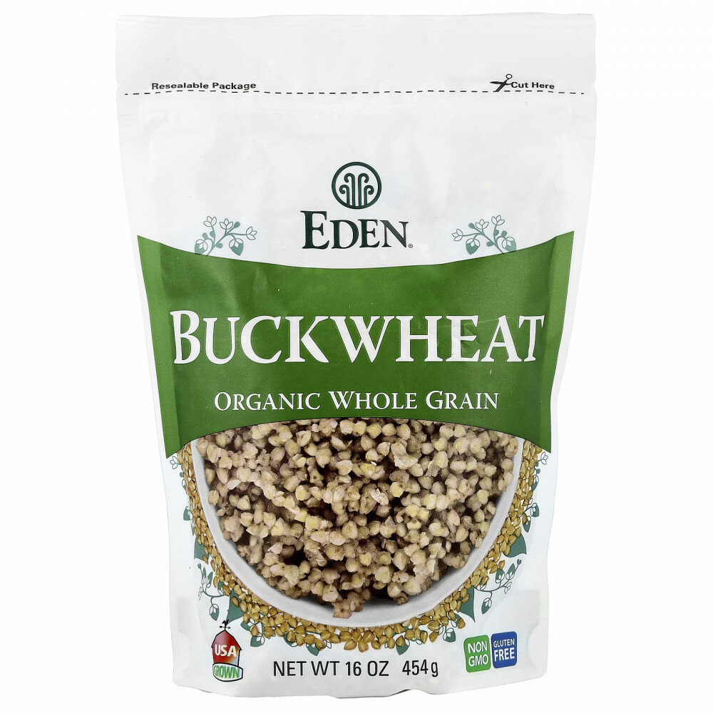 Eden Foods, гречка, органический цельнозерновой продукт, 454 г (16 унций)